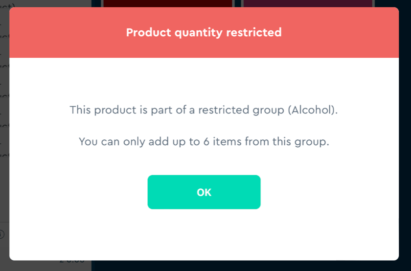 Restricted Products Groups