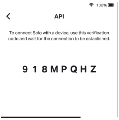 SumUp Solo API Connection